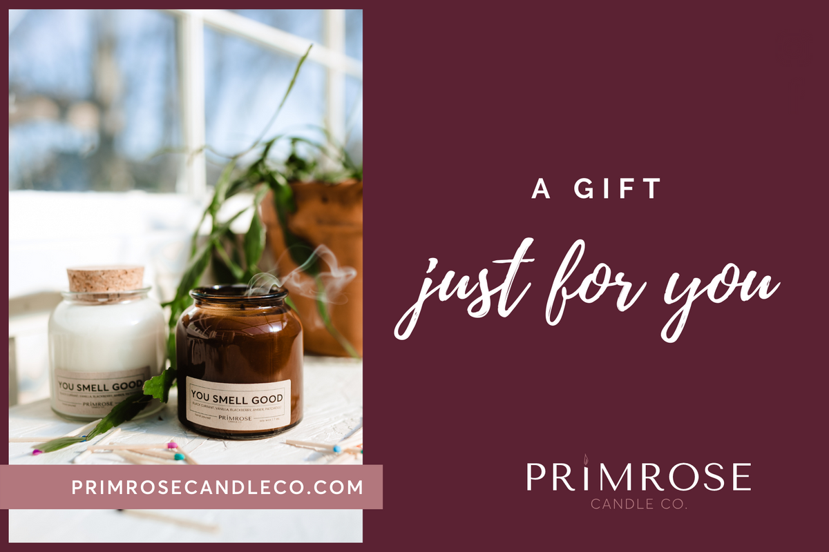 Primrose Gift Card – Primrose Candle Company
